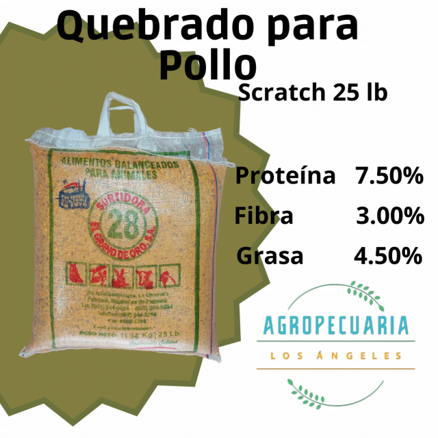 25 lb de Scratch - Agropecuaria Los Angeles